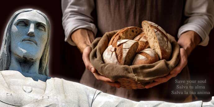 I am the Living Bread that came down from Heaven. When the time of ...